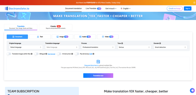 doctranslate.io: Đánh giá, Tính năng, Giá cả, Hướng dẫn và Các lựa chọn ...