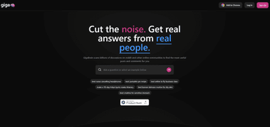 GigaBrain Review: AI-Powered Community Insights Tool