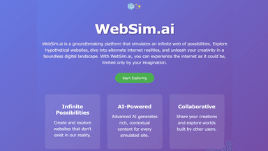 How to Use WebSim AI: A Guide to AI-Powered Web Creation