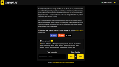 How to Use Thundr.tv: Your Guide to Random Video Chats
